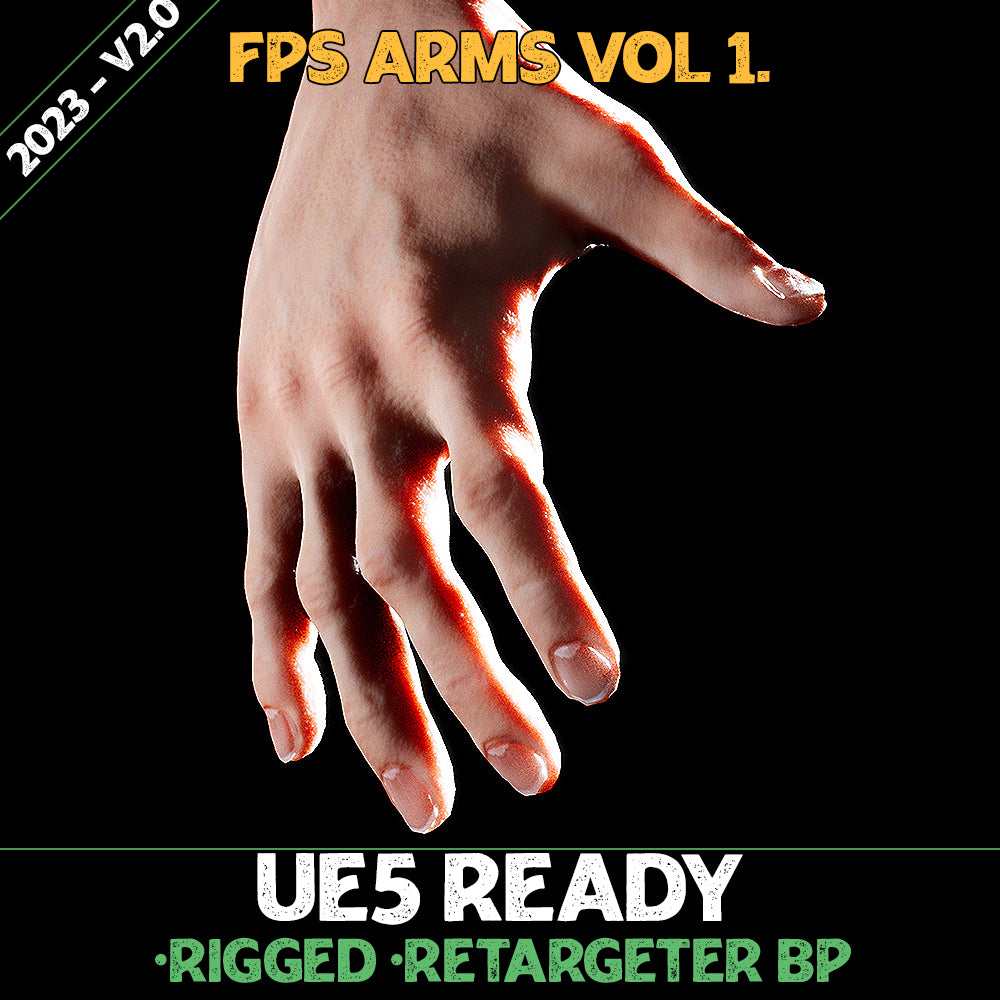 Misc - First Person Base Arms Vol. 1 - Skinny Male – Yarrawah Interactive