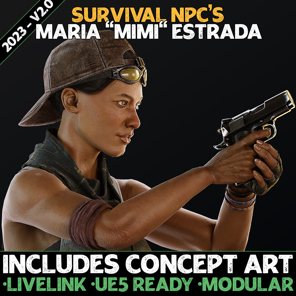 Survival NPC's - Maria "Mimi" Estrada – Yarrawah Interactive